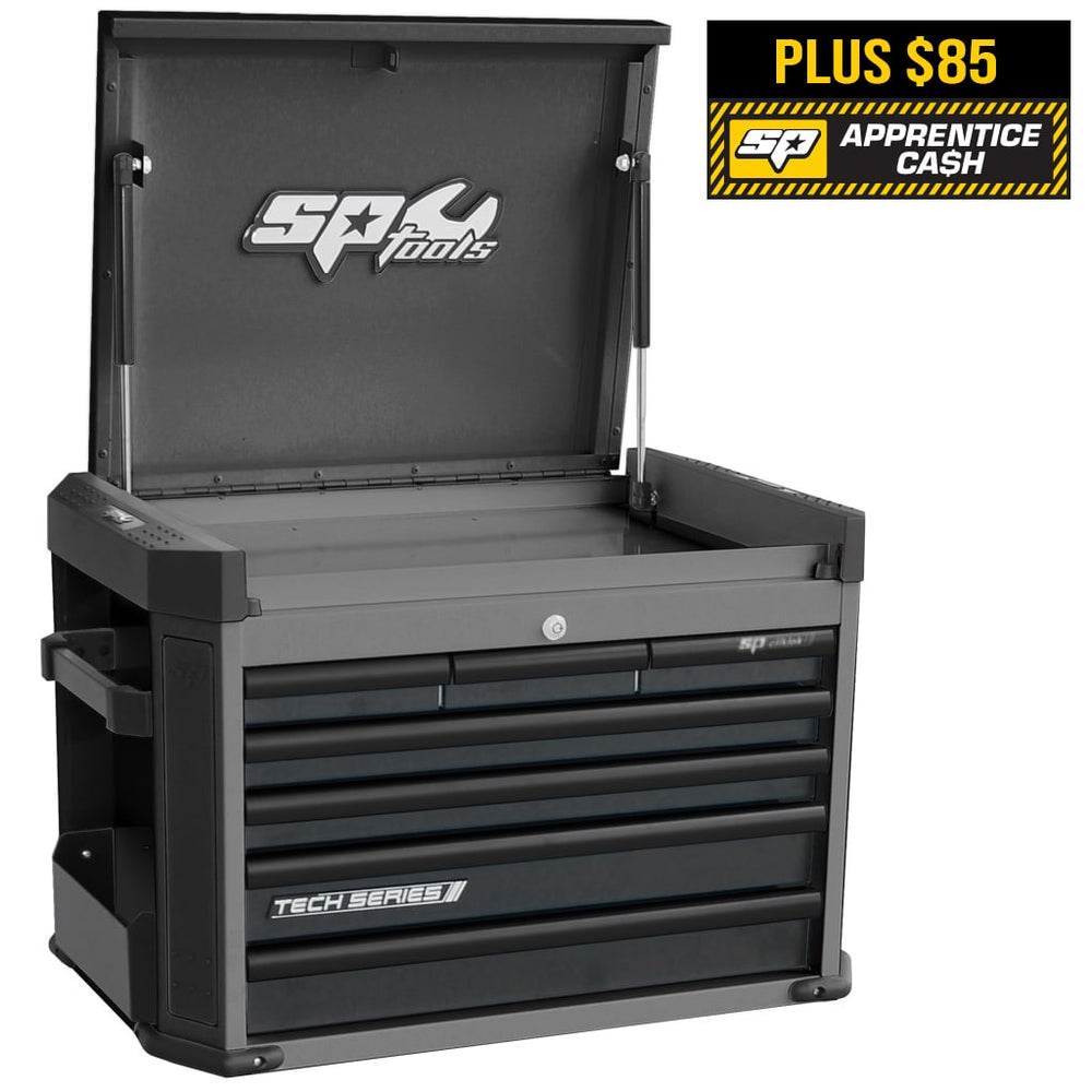 Tech Series Tool Box - 7 Drawer - Diamond Black